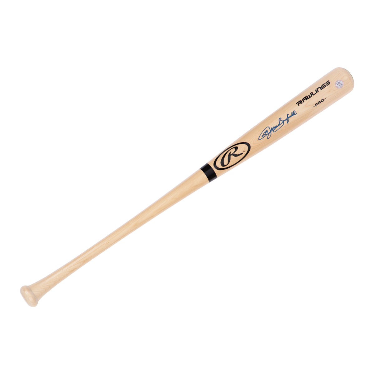 AJ Sports | Jesse Barfield Autographed Rawlings Blonde Pro Model ...