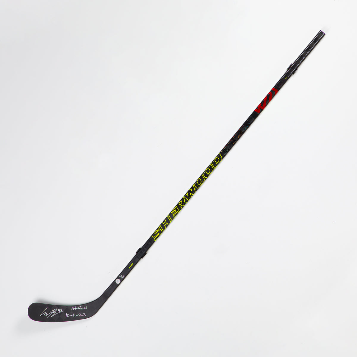 AJ Sports | Connor Bedard Signed Sherwood Rekker Game Model Stick with ...