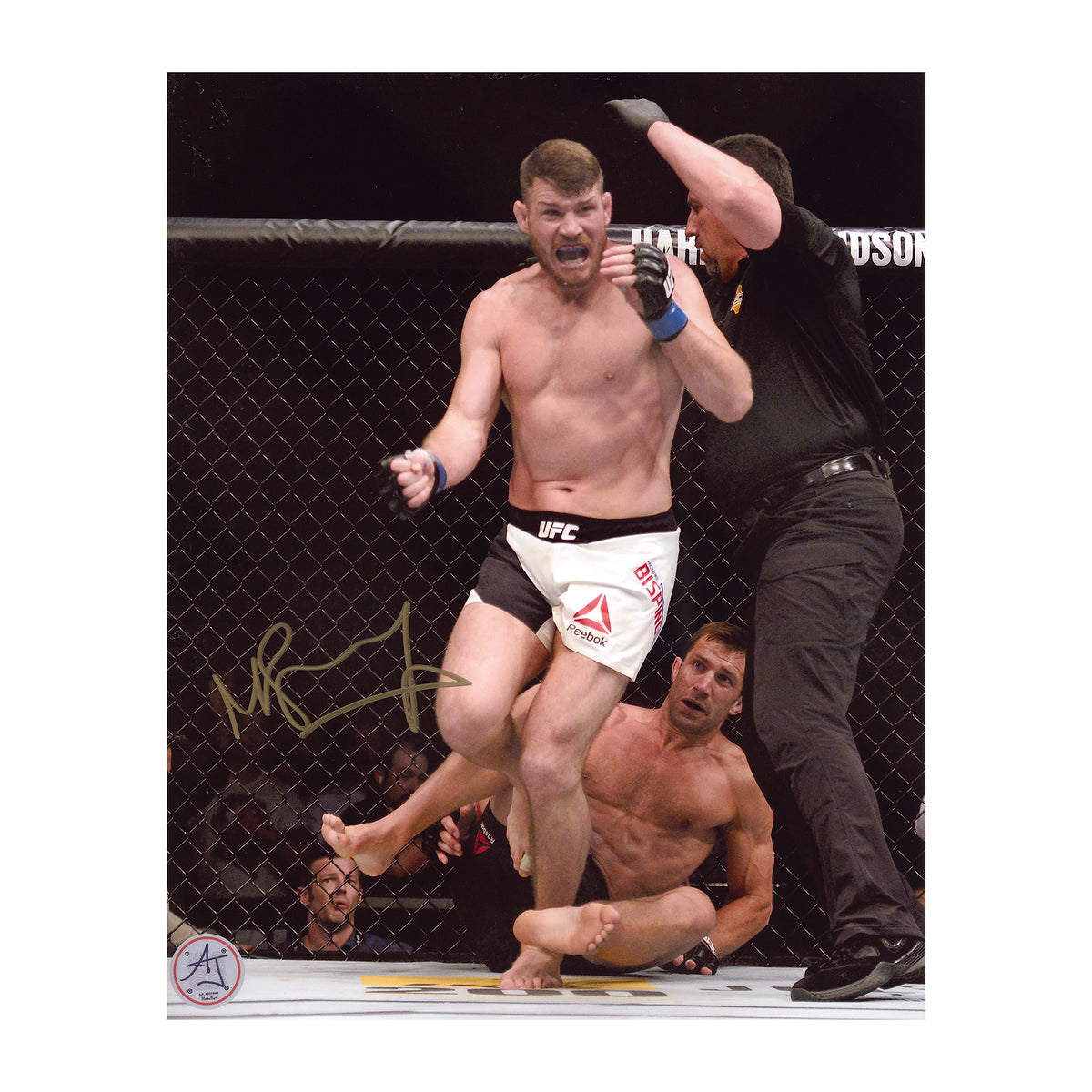 AJ Sports | Michael Bisping Autographed UFC 8x10 Photo