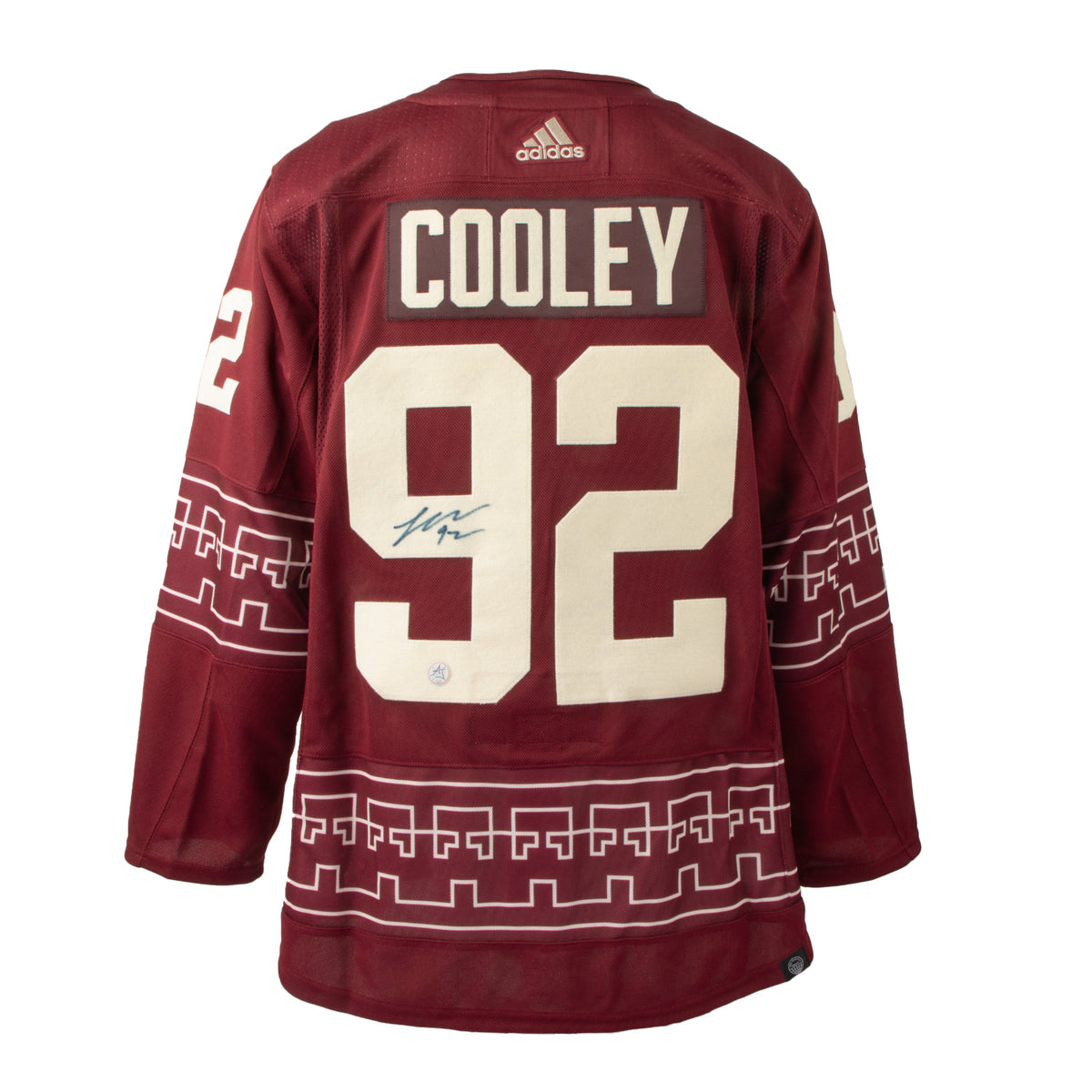 AJ Sports | Logan Cooley Signed Arizona Coyotes Desert Night adidas Jersey