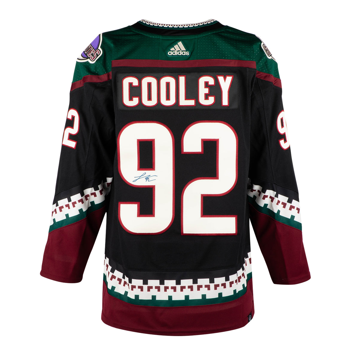 AJ Sports | Logan Cooley Autographed Arizona Coyotes Black Kachina ...