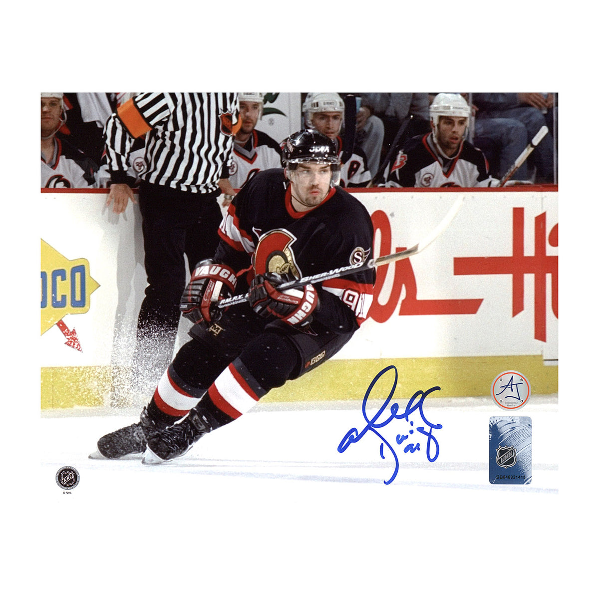 AJ Sports | Alexandre Daigle Autographed Ottawa Senators Hockey 8x10 Photo