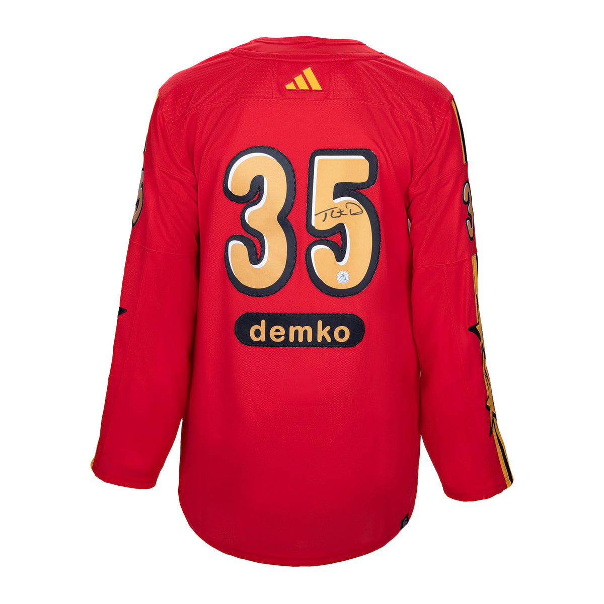 AJ Sports | Thatcher Demko Signed 2024 NHL All-Star Game adidas Jersey