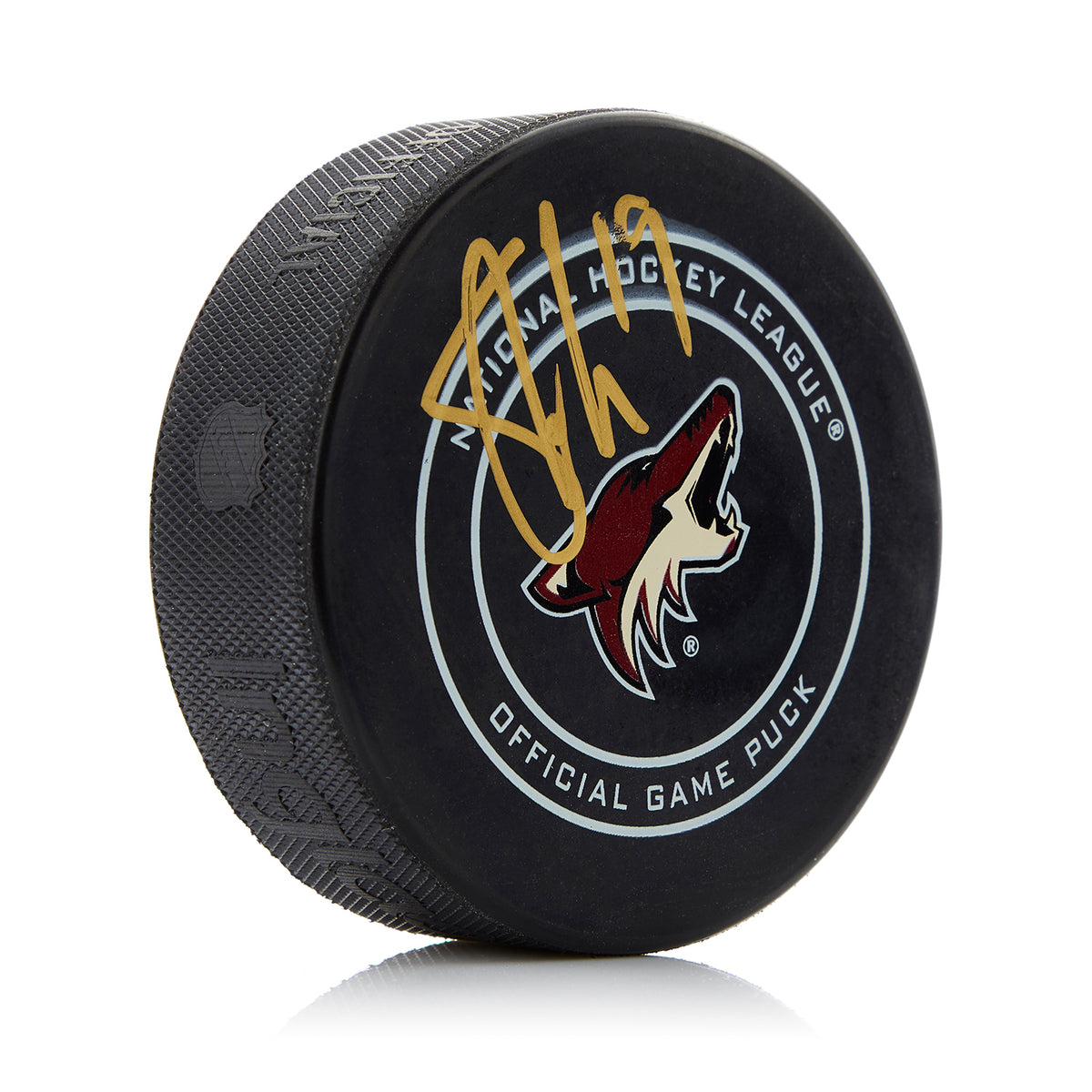 AJ Sports | Shane Doan Signed Arizona Coyotes Official Game Puck