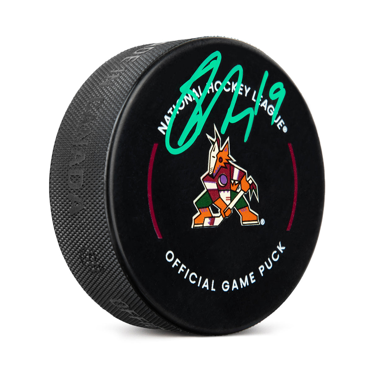 AJ Sports | Shane Doan Signed Arizona Coyotes Kachina Official Game Puck