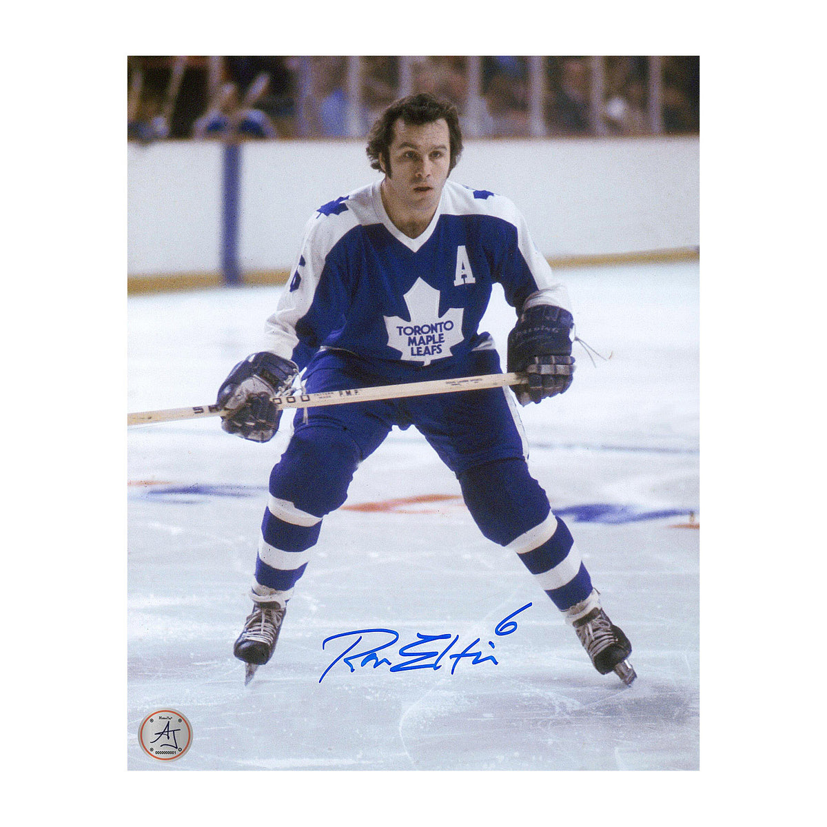 AJ Sports | Ron Ellis Autographed Toronto Maple Leafs Game Action 8x10 ...