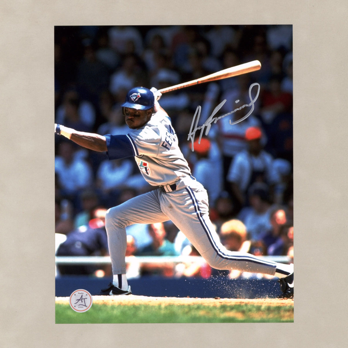AJ Sports | Tony Fernandez Autographed Toronto Blue Jays Batting 8x10 Photo