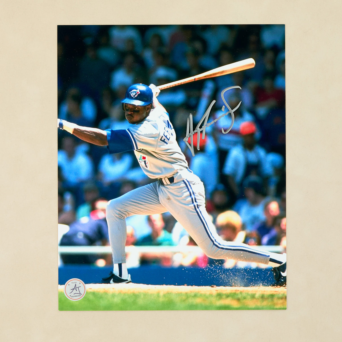 AJ Sports | Tony Fernandez Autographed Toronto Blue Jays Batting 8x10 Photo
