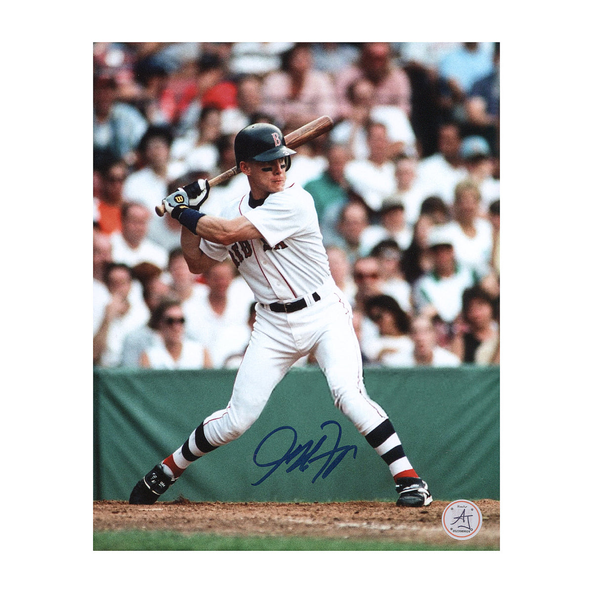 AJ Sports | Jeff Frye Signed Boston Red Sox Batting 8x10 Photo