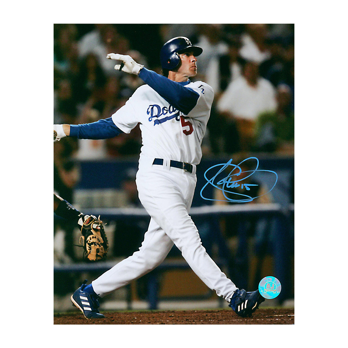 AJ Sports | Shawn Green Autographed Los Angeles Dodgers Batting 8x10 Photo