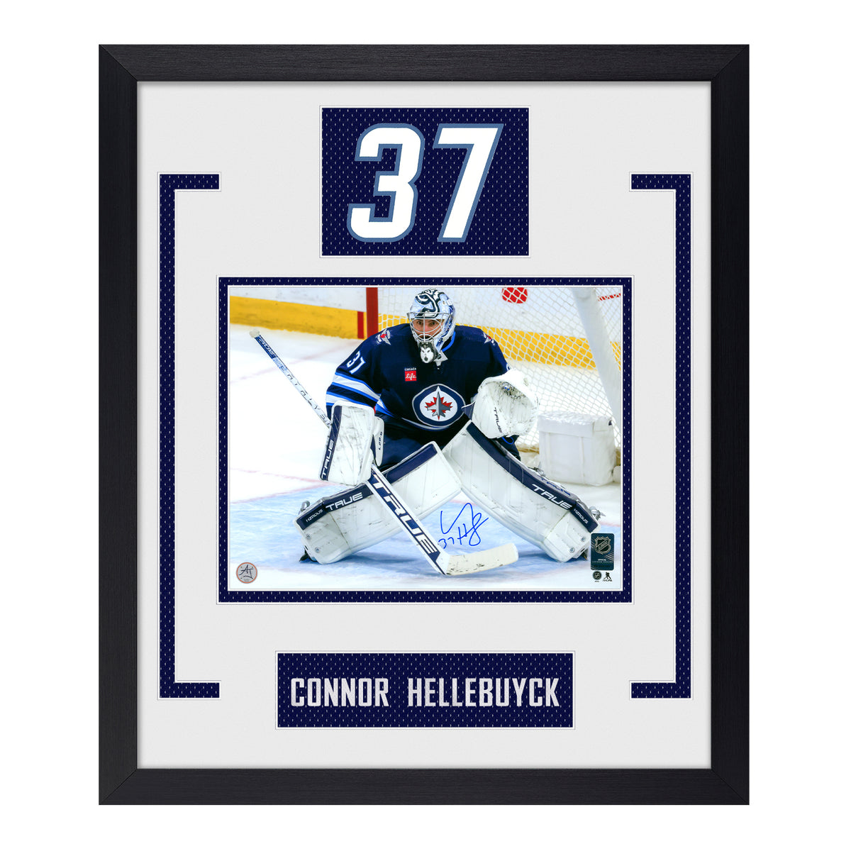 AJ Sports | Connor Hellebuyck Autographed Winnipeg Jets Authentic ...