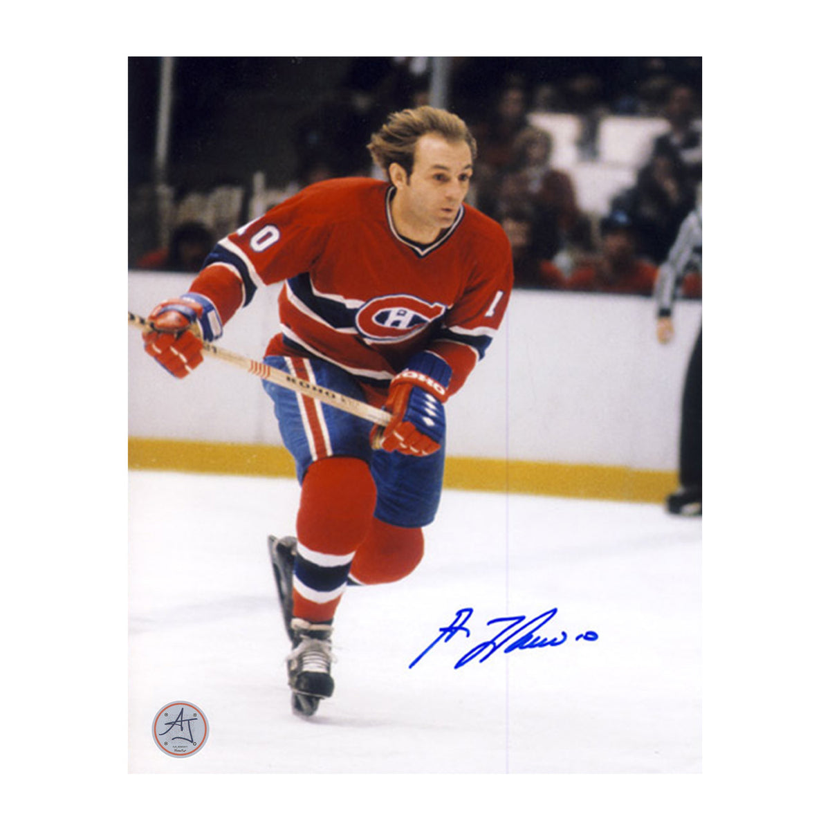 AJ Sports | Guy Lafleur Autographed Montreal Canadiens Skating 8x10 Photo