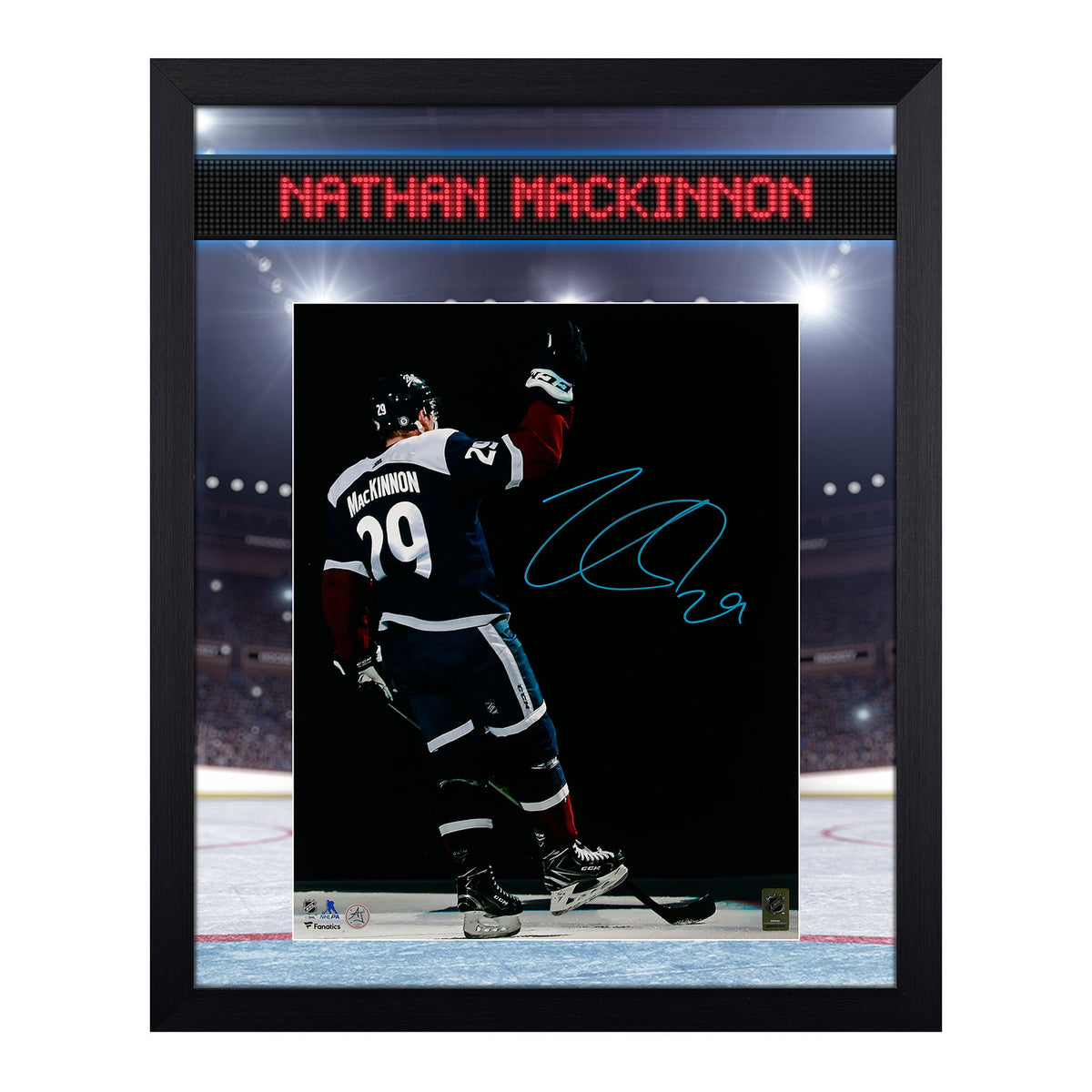 AJ Sports | Nathan Mackinnon Signed Colorado Avalanche Scoreboard ...