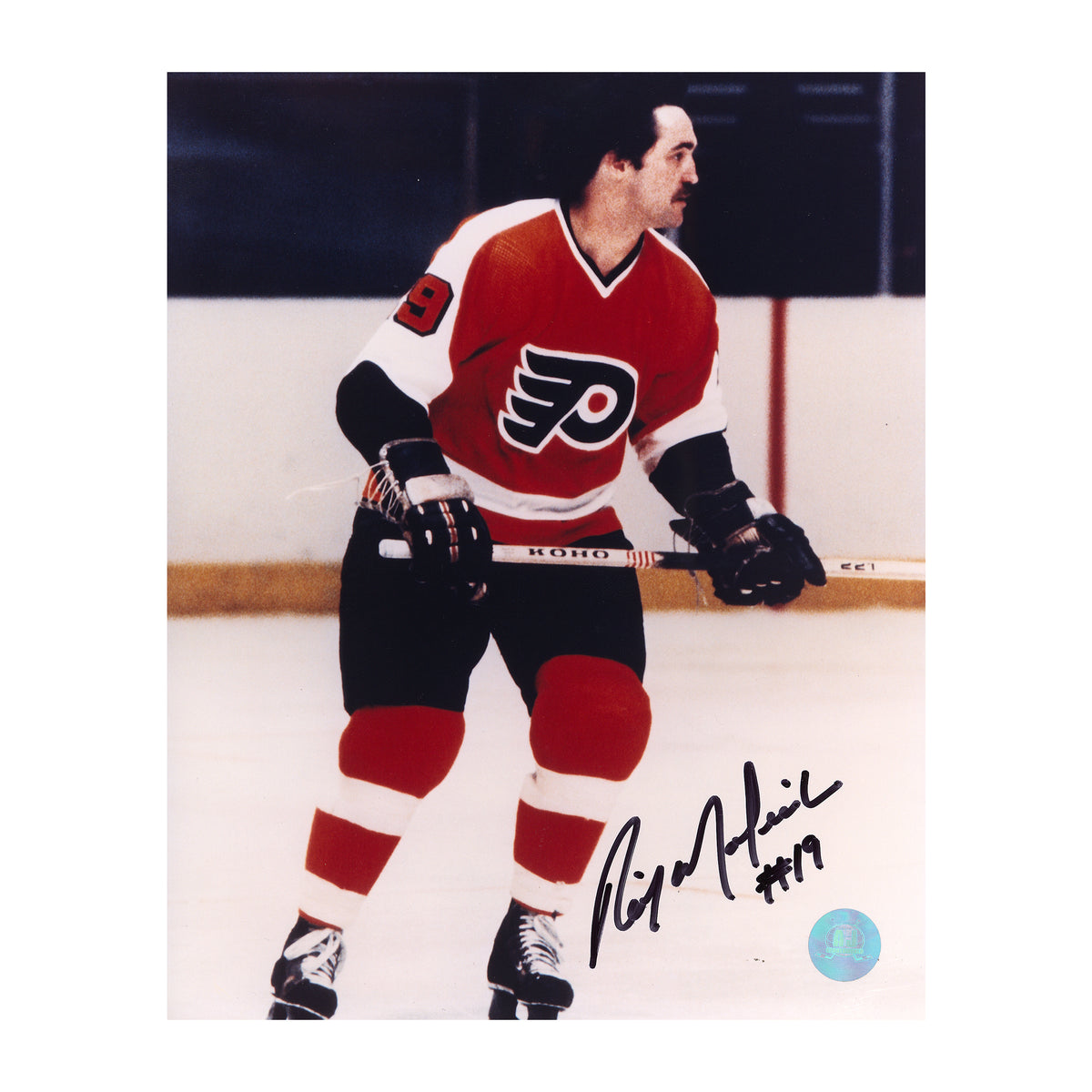 AJ Sports | Rick MacLeish Autographed Philadelphia Flyers Game Action ...
