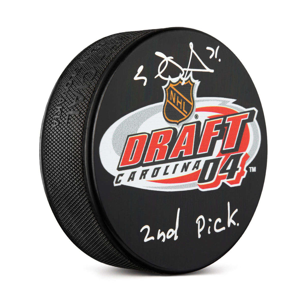 AJ Sports | Evgeni Malkin Signed 2004 NHL Entry Draft Puck with 2nd ...