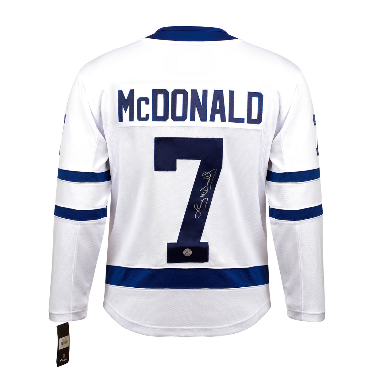 AJ Sports | Lanny McDonald Autographed Toronto Maple Leafs White ...