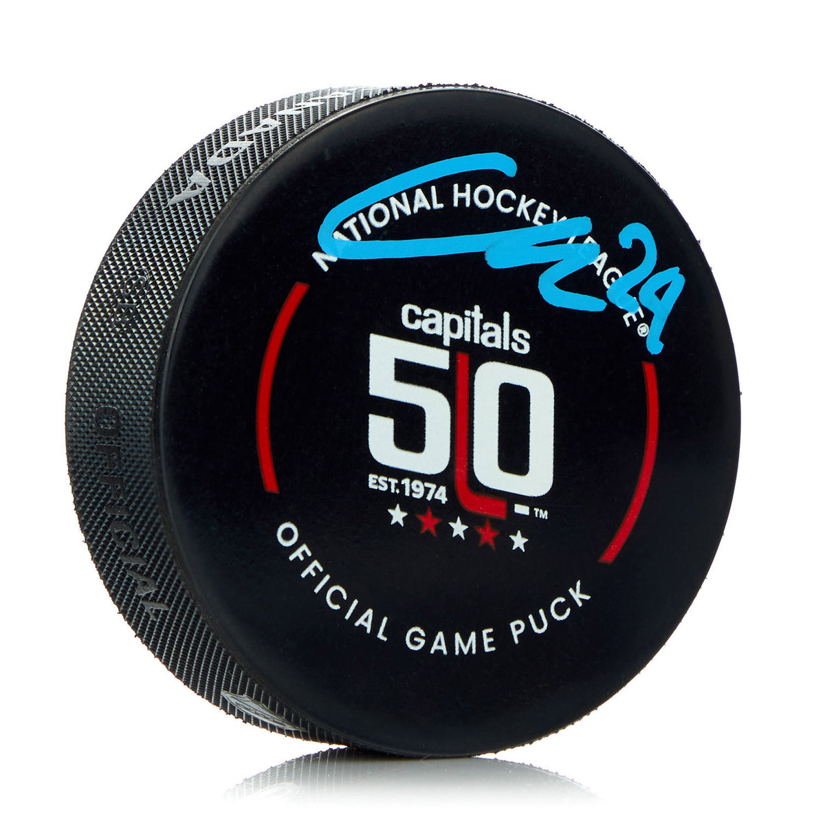 AJ Sports | Connor McMichael Signed Washington Capitals Anniversary ...