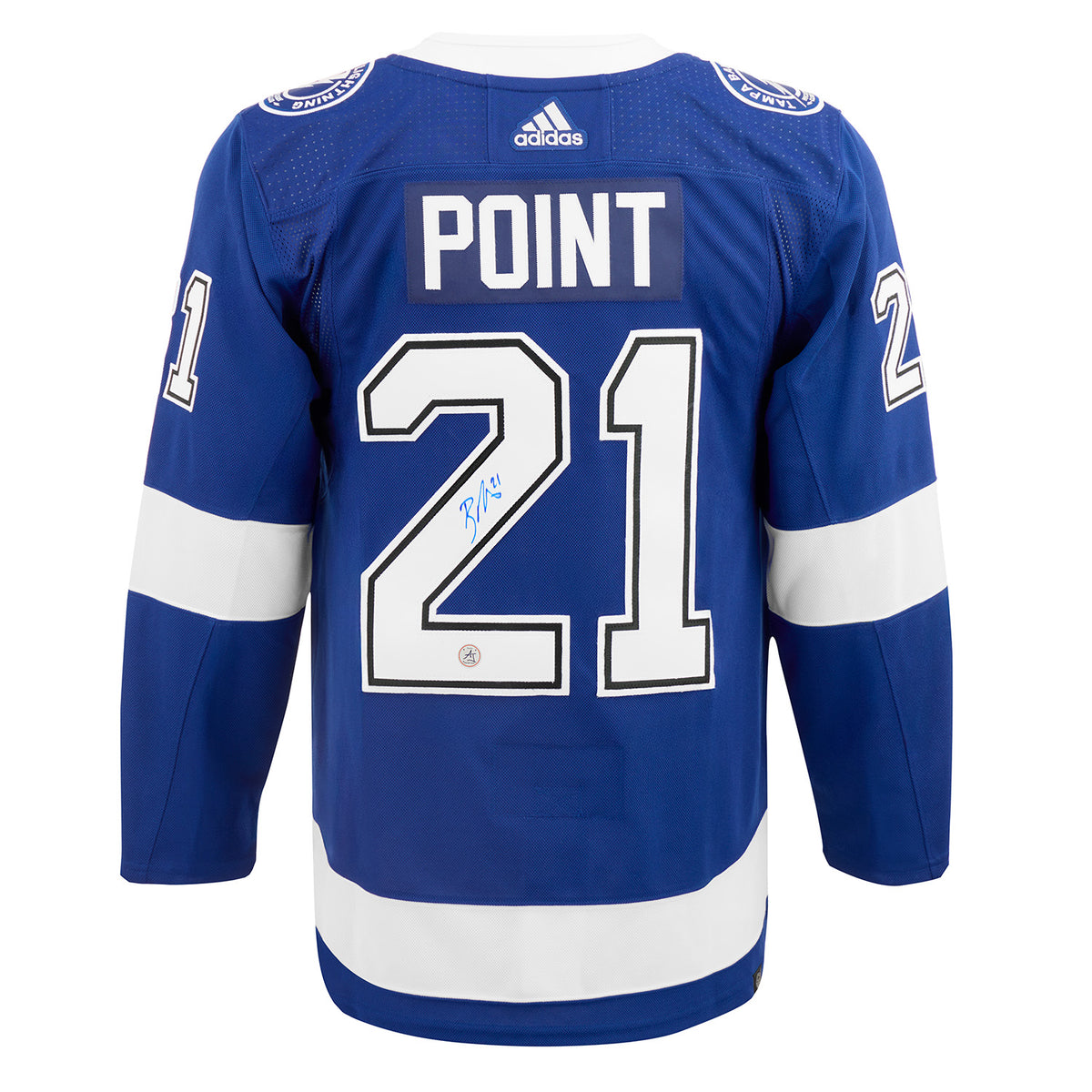 AJ Sports | Brayden Point Autographed Tampa Bay Lightning adidas Jersey
