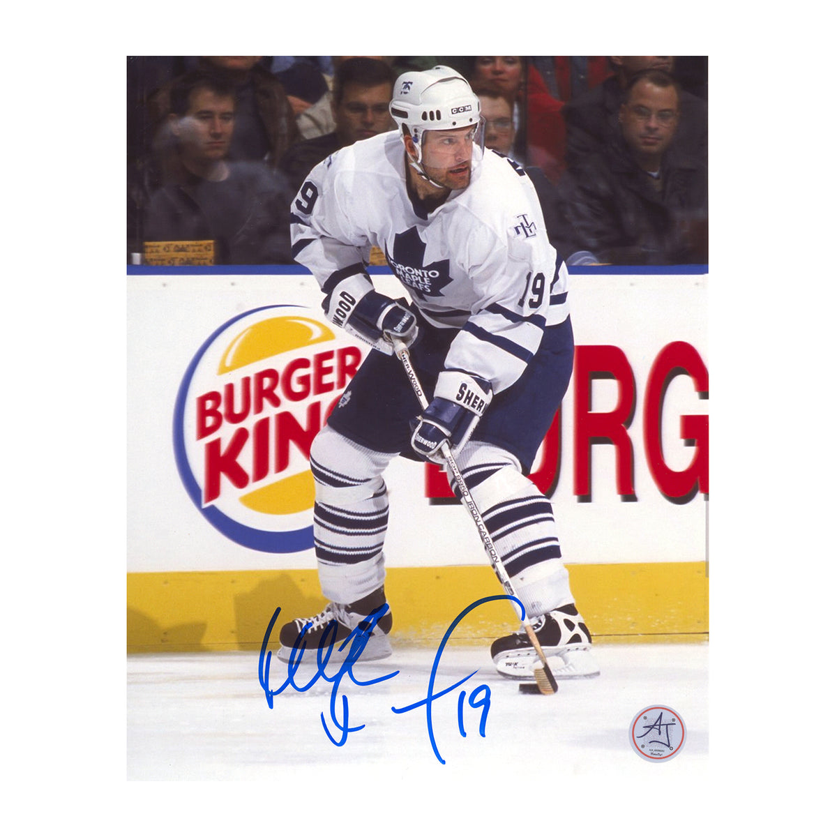AJ Sports | Mikael Renberg Signed Toronto Maple Leafs 8x10 Photo