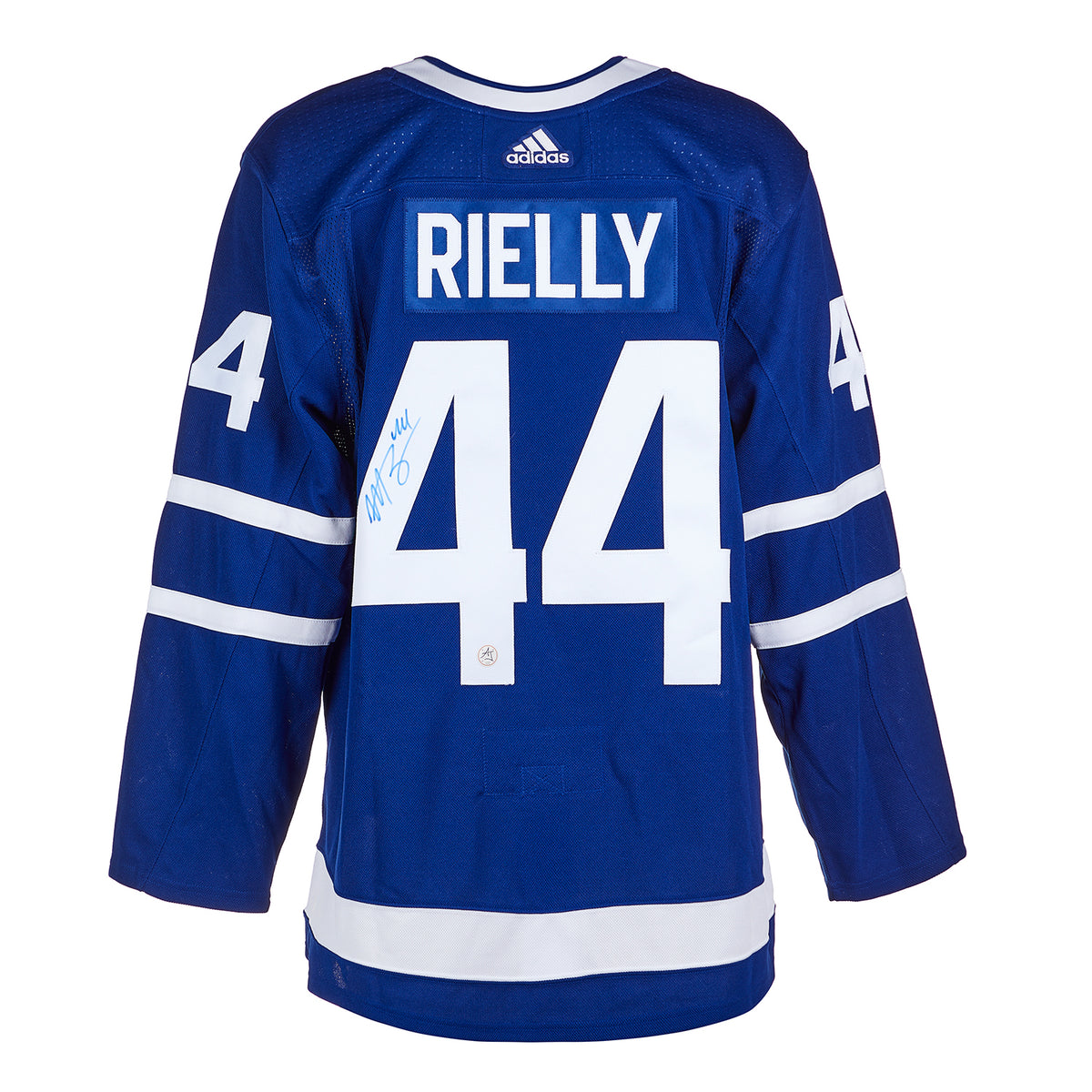 AJ Sports | Morgan Rielly Autographed Toronto Maple Leafs Blue adidas ...