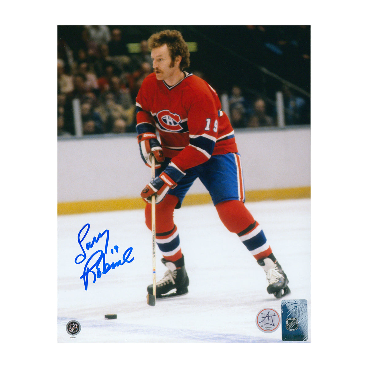 AJ Sports | Larry Robinson Autographed Montreal Canadiens Breakout 8x10 ...