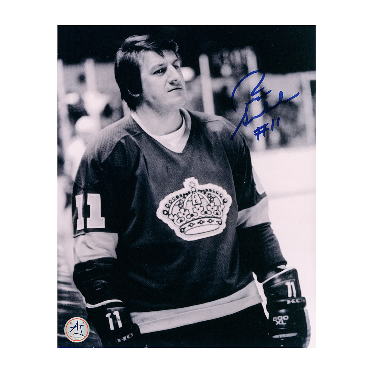 AJ Sports | Pete Stemkowski Autographed Los Angeles Kings Black and ...