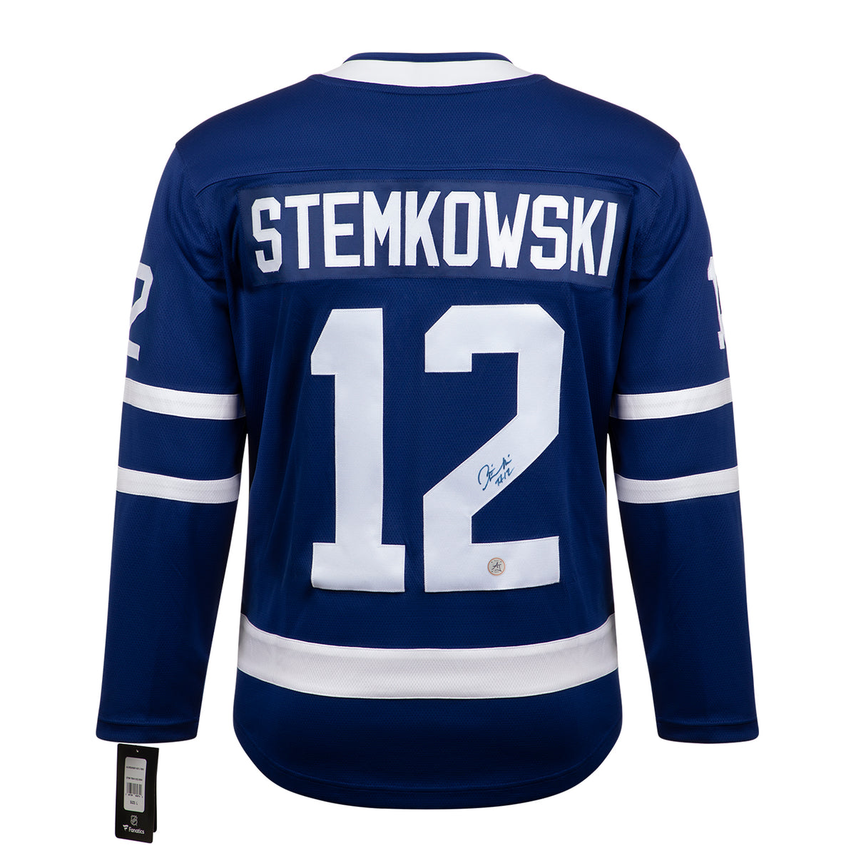 AJ Sports | Pete Stemkowski Signed Toronto Maple Leafs Blue Fanatics ...