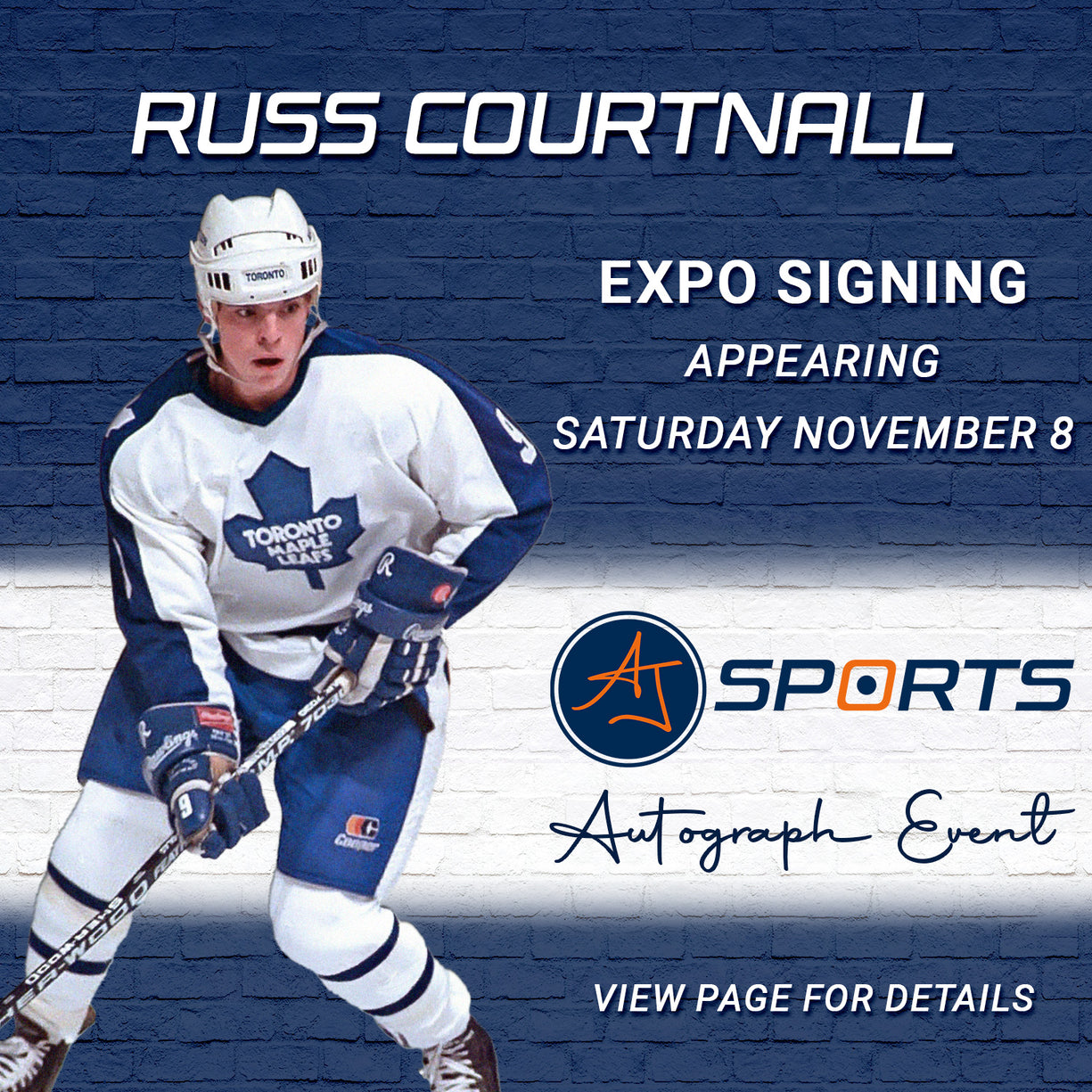 Upcoming Autograph Events – AJ Sports