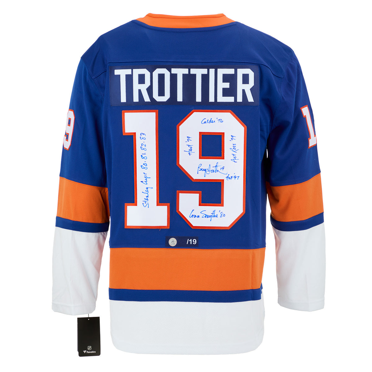 AJ Sports | Bryan Trottier Signed & Inscribed New York Islanders ...
