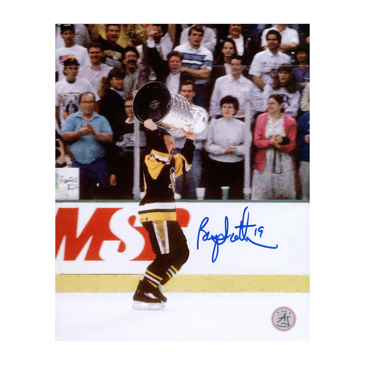 AJ Sports | Bryan Trottier Autographed Pittsburgh Penguins 1991 Stanley ...