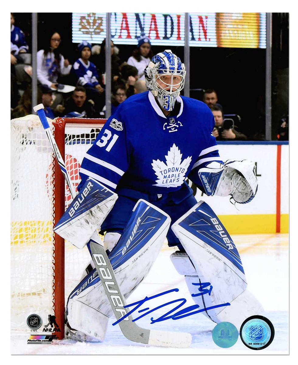 AJ Sports | Frederik Andersen Autographed Toronto Maple Leafs 8x10 Photo