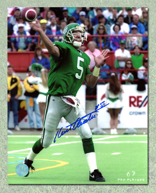 AJ Sports | Kent Austin Signed Saskatchewan Roughriders Quarterback ...