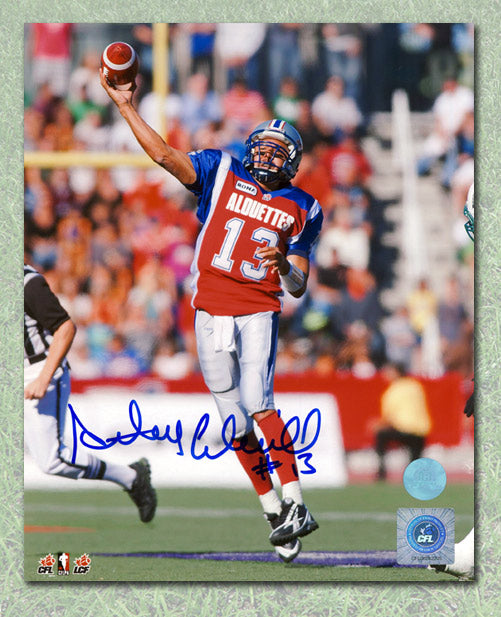 AJ Sports | Anthony Calvillo Autographed Montreal Alouettes Quarterback ...