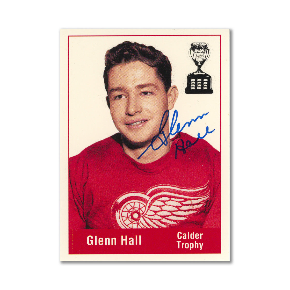 AJ Sports | Autographed 1994 Parkhurst Missing Link #152 Glenn Hall ...