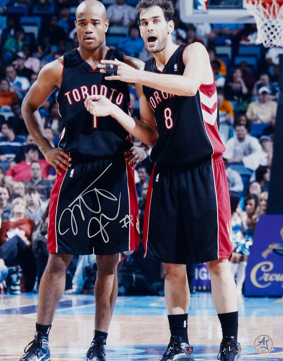 AJ Sports | Jarrett Jack Signed Toronto Raptors Basketball 11x14 Photo