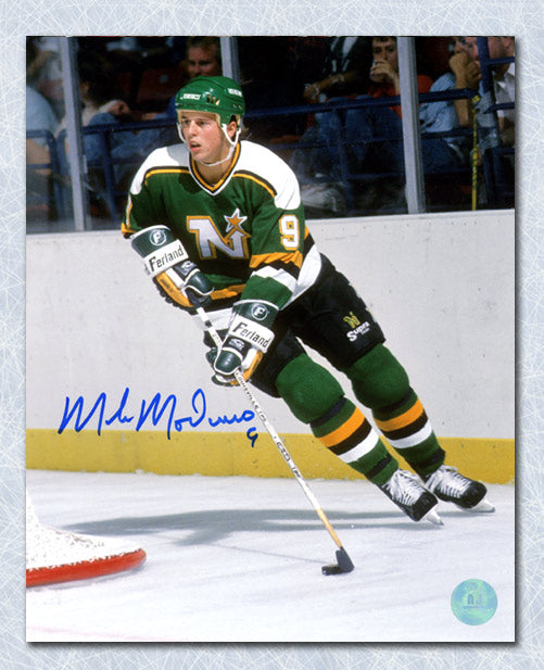 AJ Sports | Mike Modano Autographed Minnesota North Stars Playmaker ...