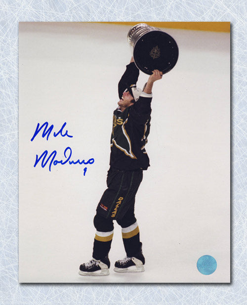 AJ Sports | Mike Modano Autographed Dallas Stars Stanley Cup 8x10 Photo