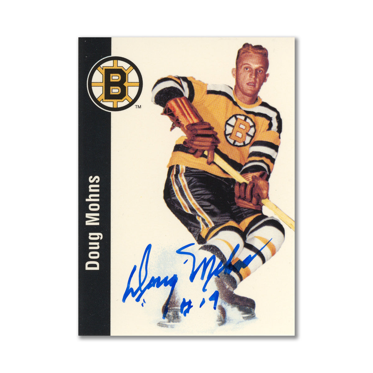 AJ Sports | Autographed 1994 Parkhurst Missing Link #18 Doug Mohns ...