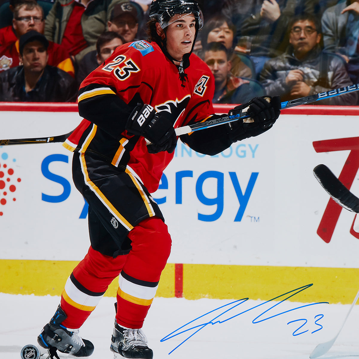AJ Sports | Sean Monahan Signed Calgary Flames Hockey 16x20 Photo