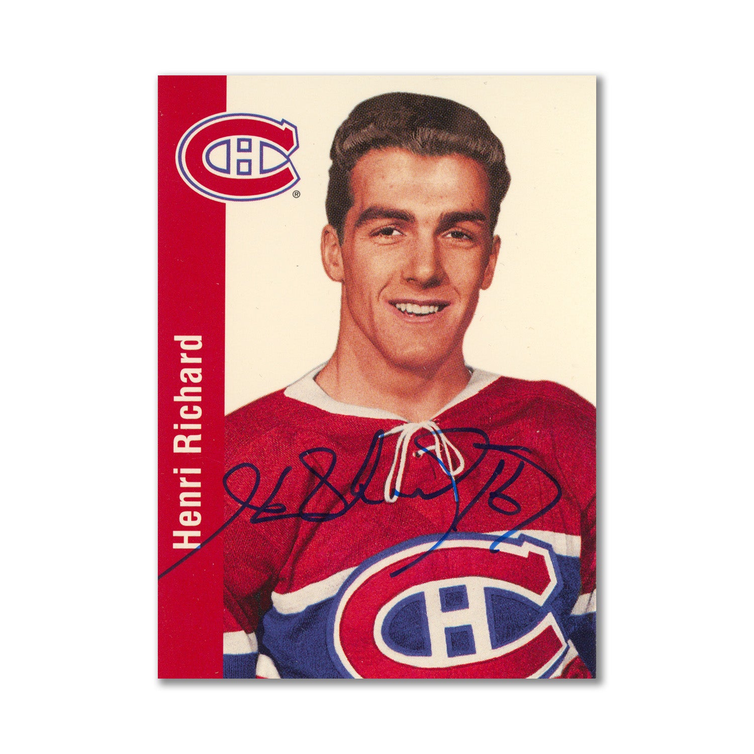 AJ Sports | Autographed 1994 Parkhurst Missing Link #66 Henri Richard ...