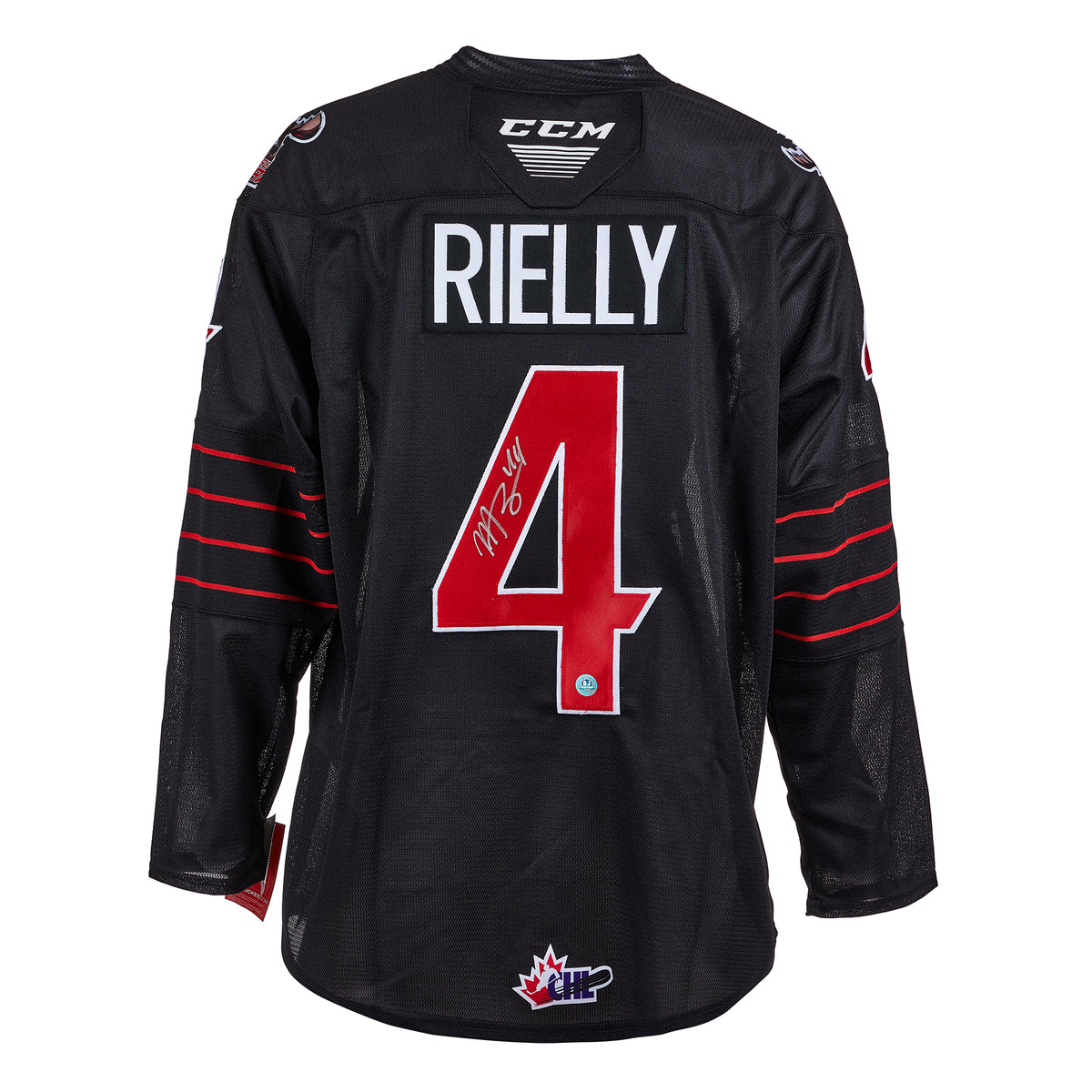 AJ Sports | Morgan Rielly Moose Jaw Warriors Autographed CHL Hockey Jersey