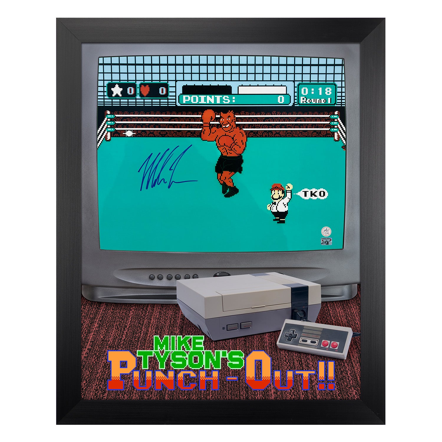 Autograph Display Frames – AJ Sports
