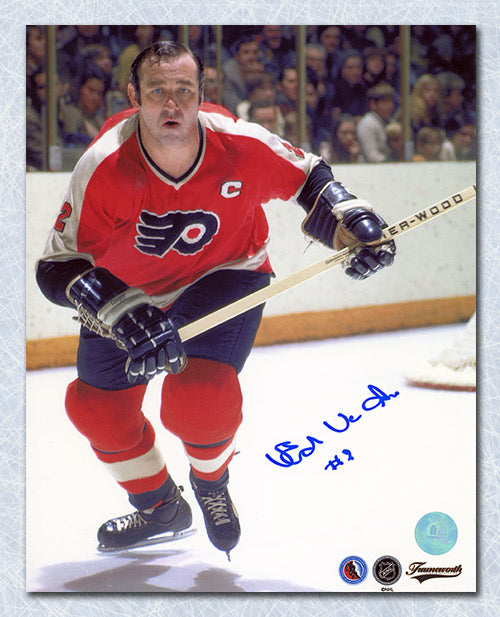 AJ Sports | Ed Van Impe Autographed Philadelphia Flyers Captain 8x10 Photo