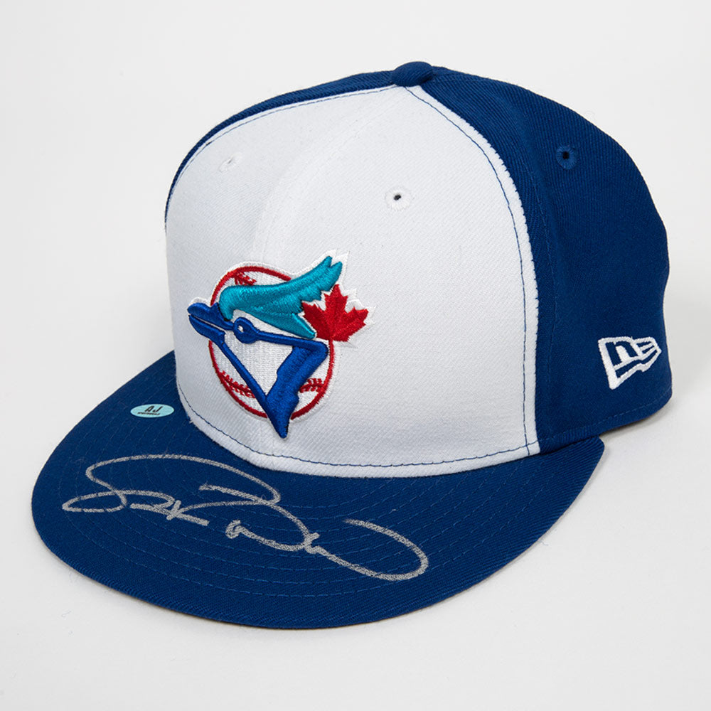 AJ Sports | Duane Ward Signed Toronto Blue Jays Retro New Era Baseball Cap
